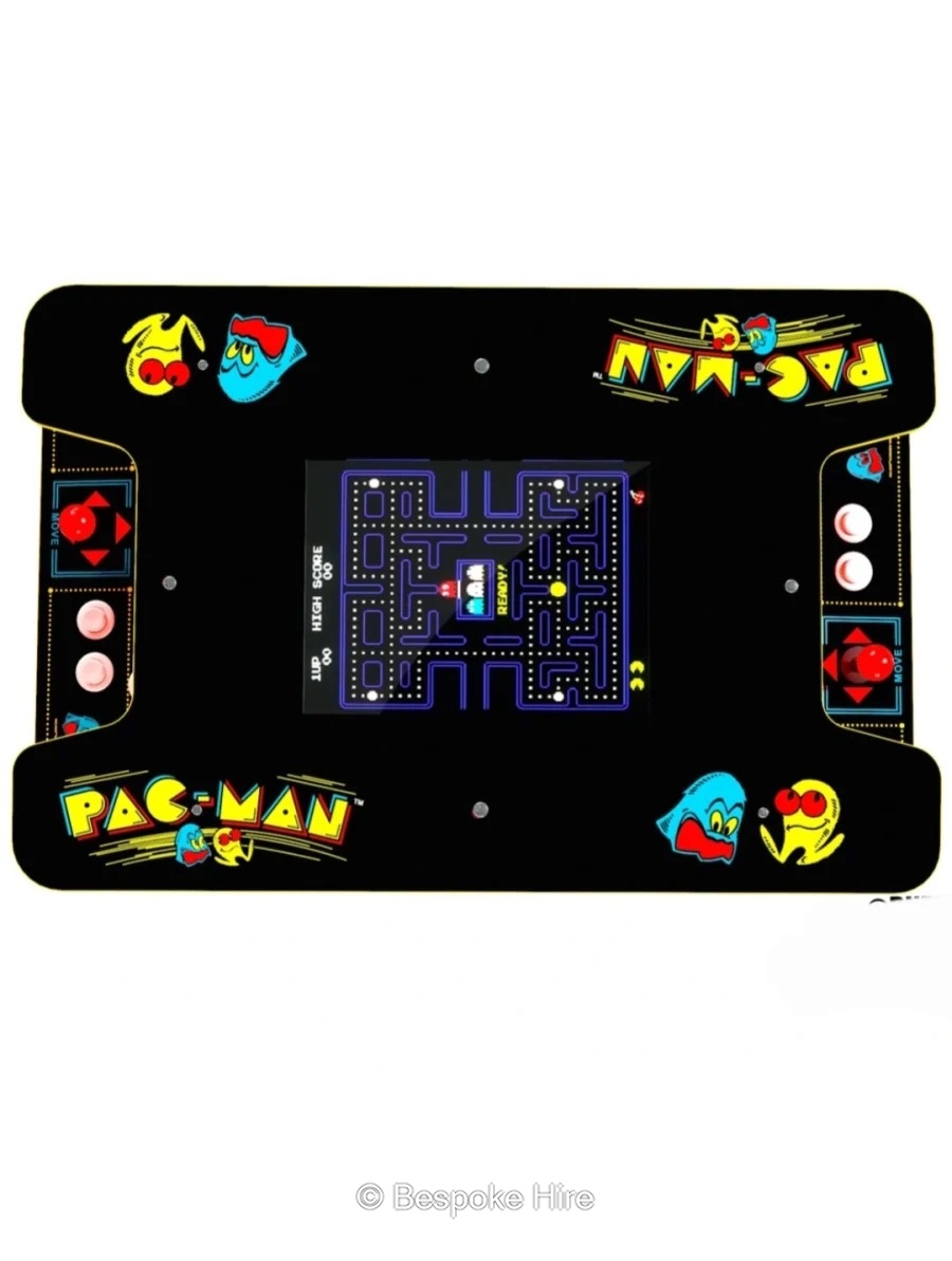 Pac Man Arcade Table - Party and Events Hire in UK Wide | Bespoke Hire