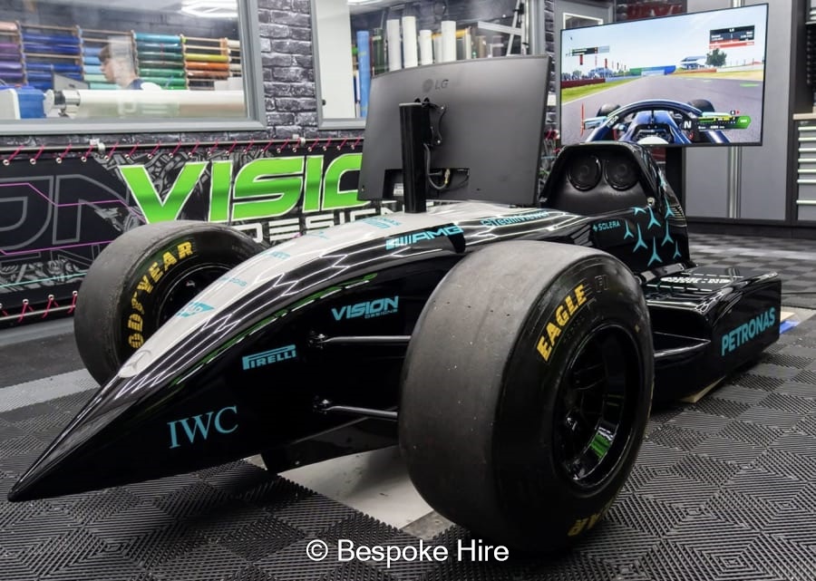 F1 Racing Simulator - Party and Events Hire in UK Wide | Bespoke Hire